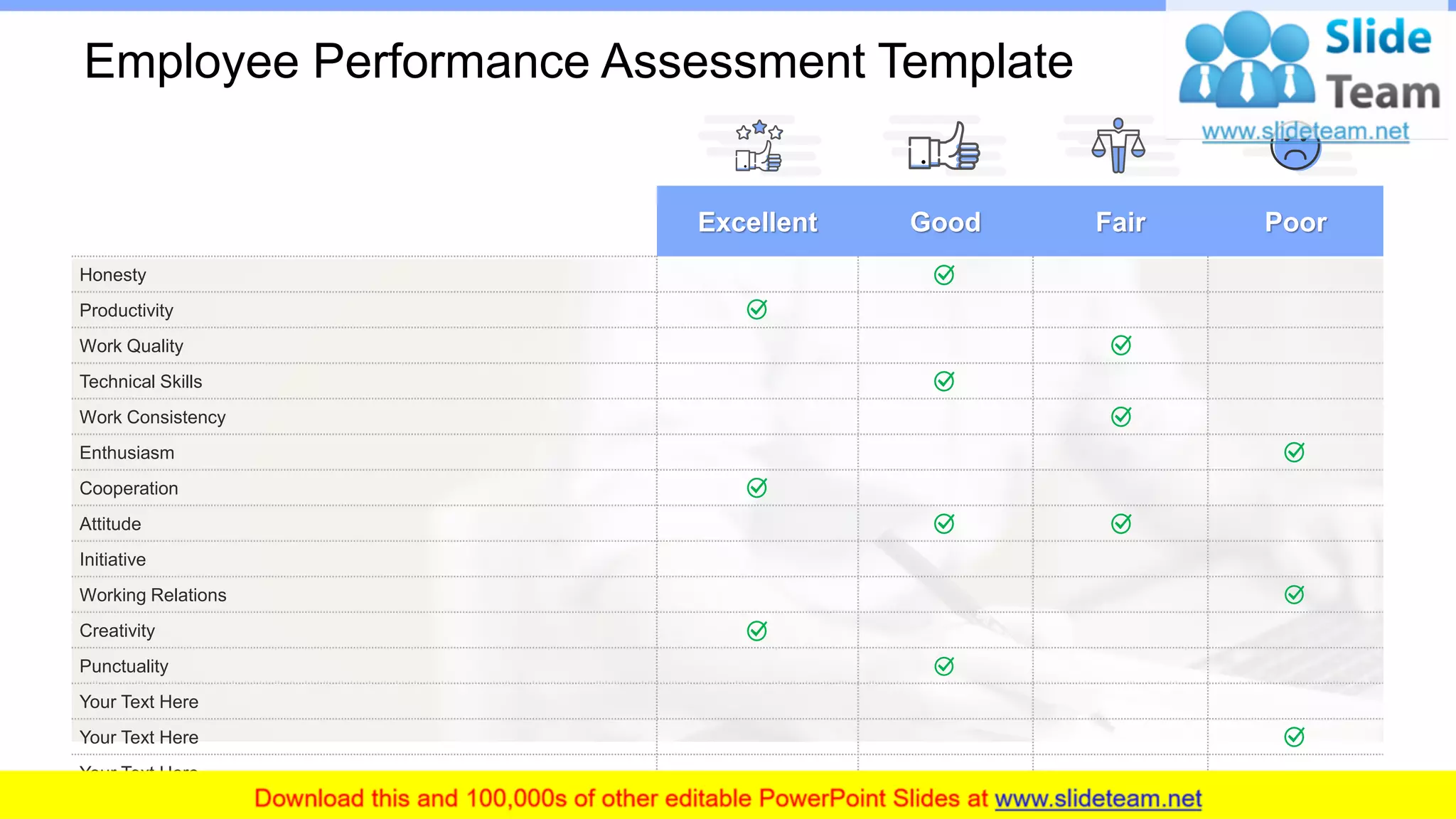 Employee Performance Evaluation PowerPoint Presentation Slides | PDF
