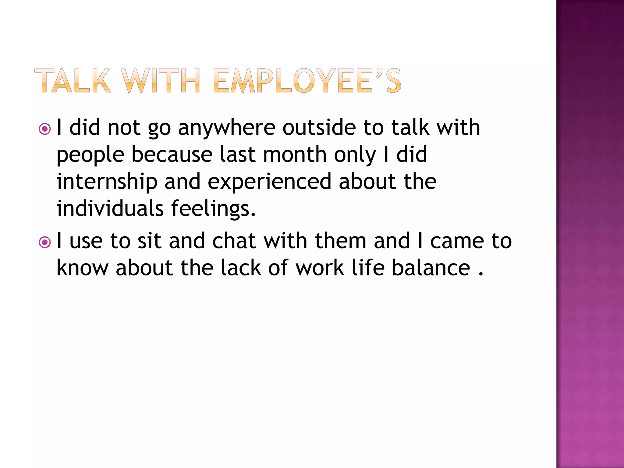 Employee problem | PPTX