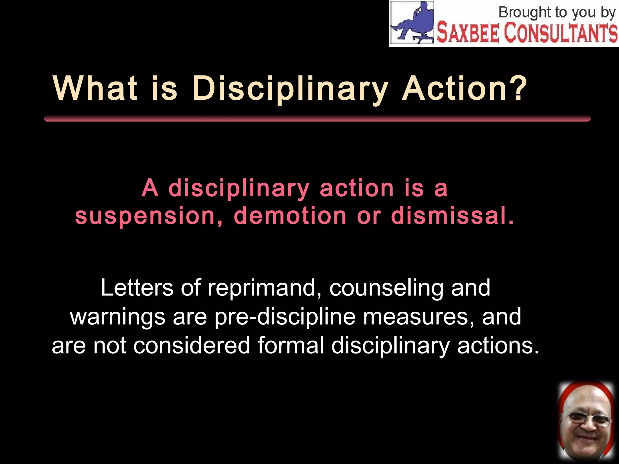 Employee progressive discipline | PPT