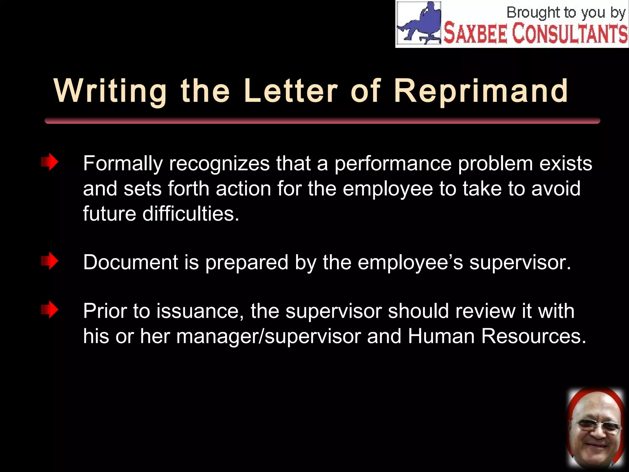 Employee progressive discipline | PPT