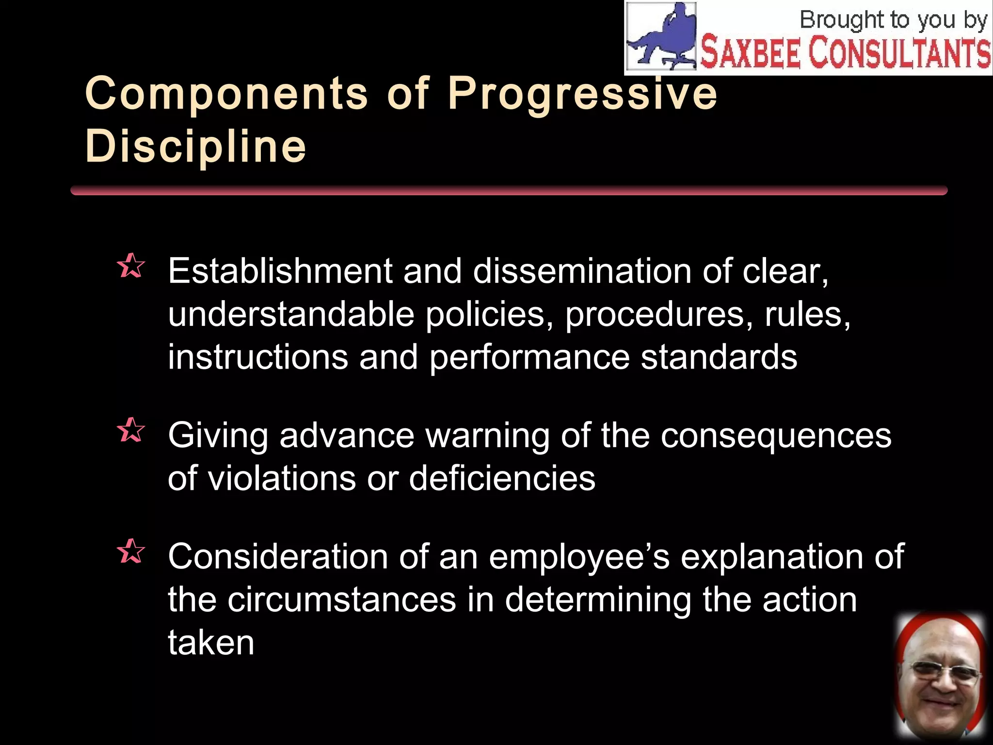 Employee progressive discipline | PPT