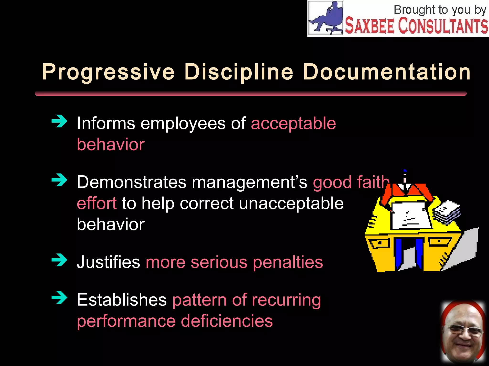 Employee progressive discipline | PPT