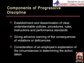 Employee progressive discipline | PPT