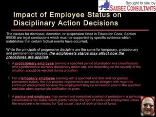 Employee progressive discipline | PPT