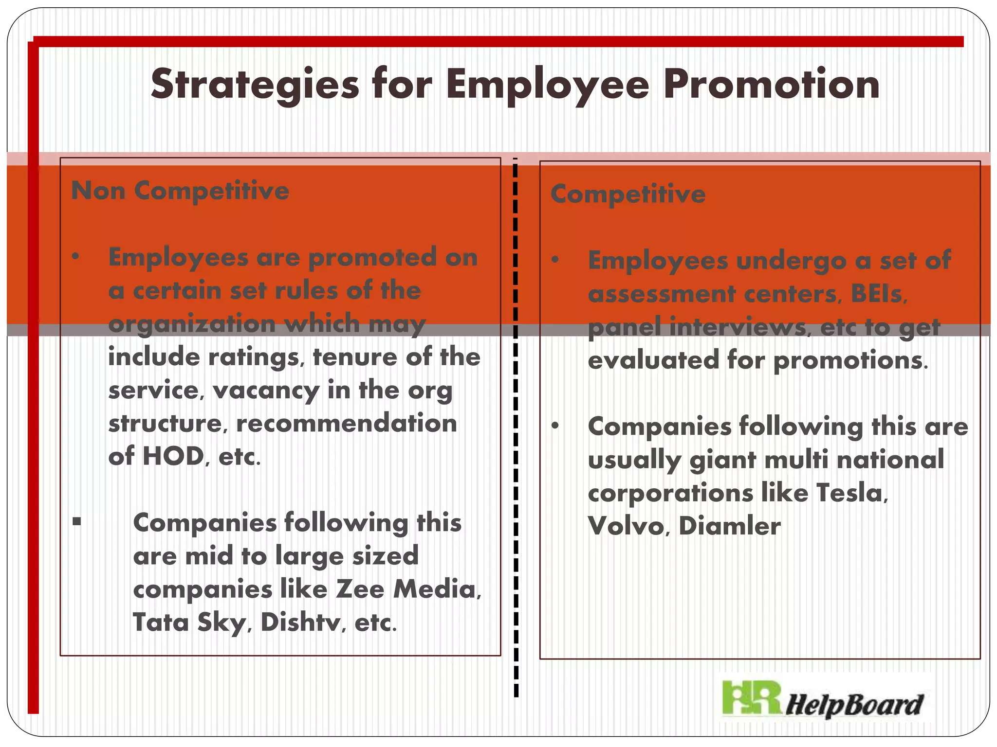 Employee promotion policy | PPTX