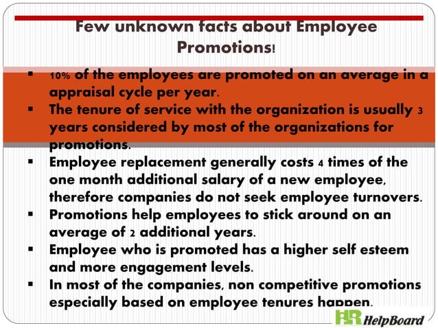 Employee promotion policy | PPTX | Human Resources | Business