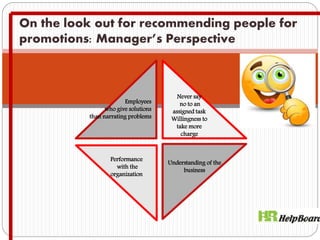 Employee promotion policy | PPTX