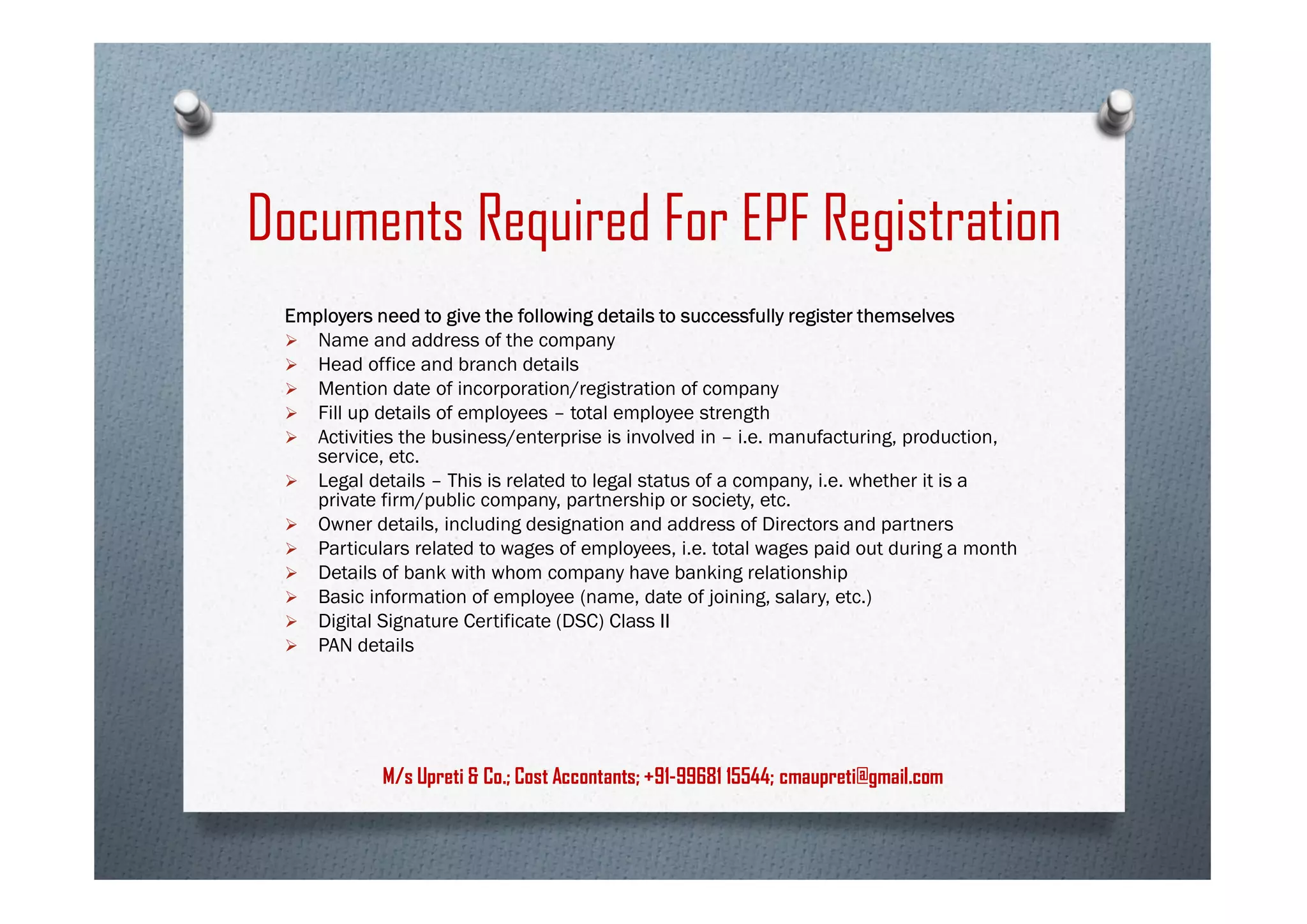 Employee provident fund and miscellaneous act, 1952 | PDF