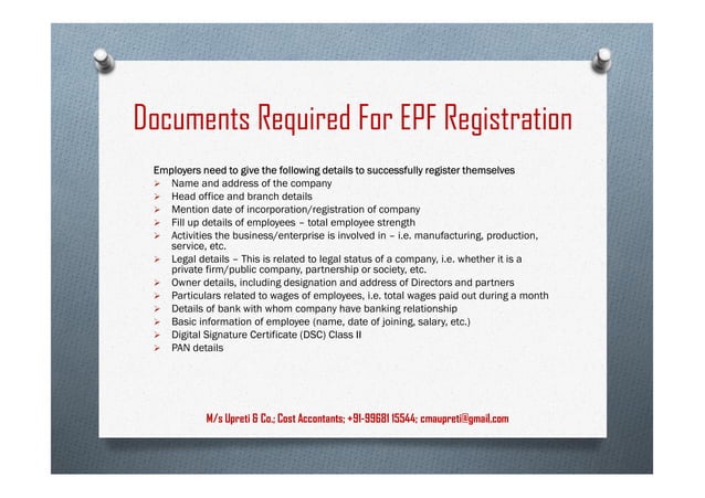 Employee provident fund and miscellaneous act, 1952 | PDF
