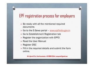 Employee provident fund and miscellaneous act, 1952 | PDF