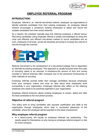 Employee referral program pdf | DOCX