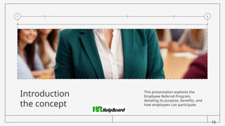 Employee Referral Program, Employee Referral | PPTX