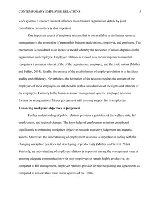 Employee Relations | DOC