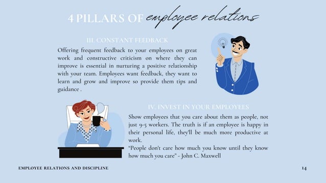 Employee Relations and Discipline (Human Resource Management) | PPT