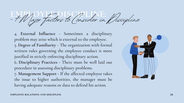Employee Relations and Discipline (Human Resource Management) | PPT