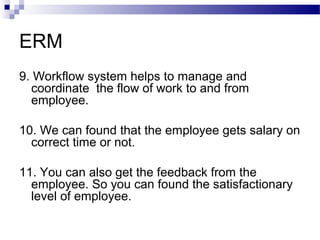 Employee relationship management(erm) | PPT