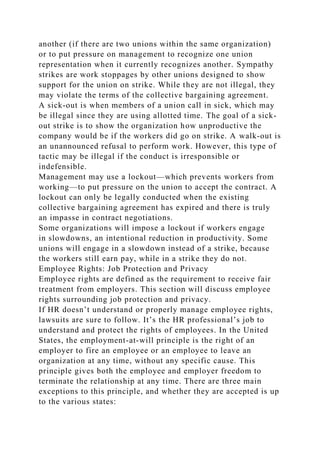 Employee Relations in a Union-Free EnvironmentMany times, employ.docx