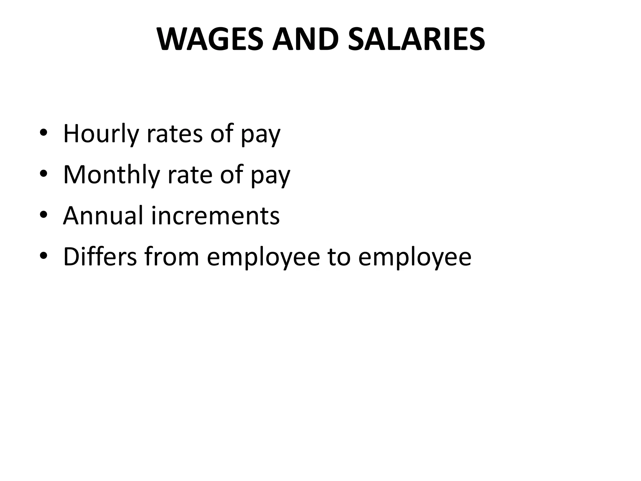 Employee remuneration | PPTX