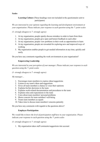 EMPLOYEE RESILIENCE survey Questionnaire | PDF
