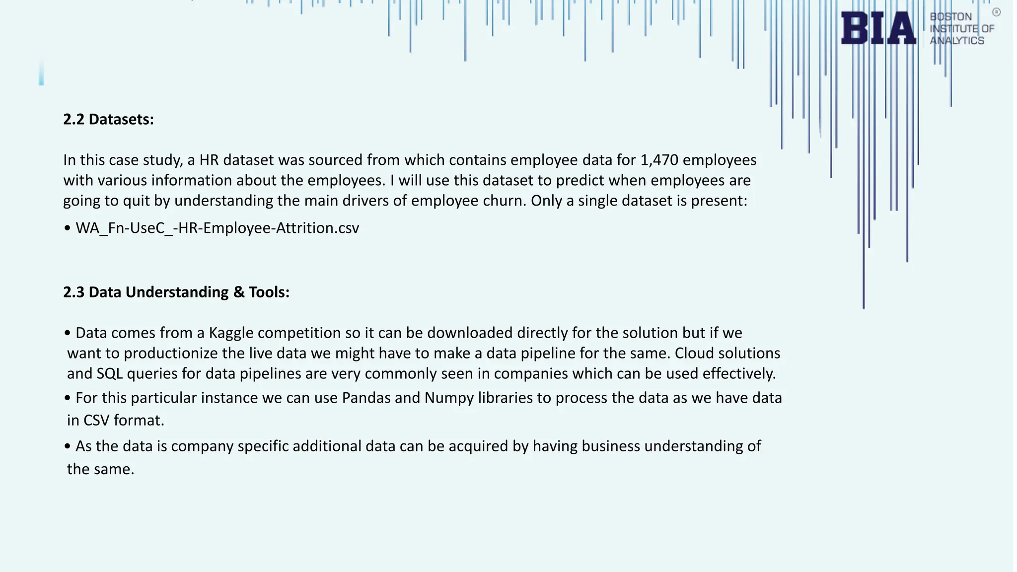 Employee Retension Capstone Project - Neeraj Bubby.pptx