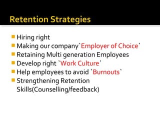 Employee retention | PPT