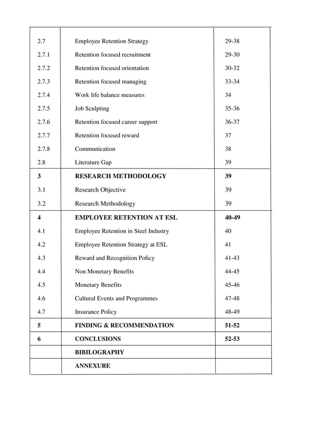 Employee Retention Strategy at ESL | PDF | Human Resources | Business
