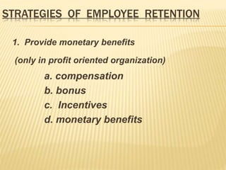 employee retention.pptx | Business | Business and Finance