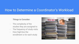 Employee retention and assessing employee workload in busy clinical ...