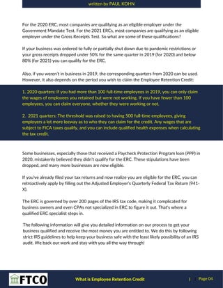 Employee Retention Credit For Dummies.pdf