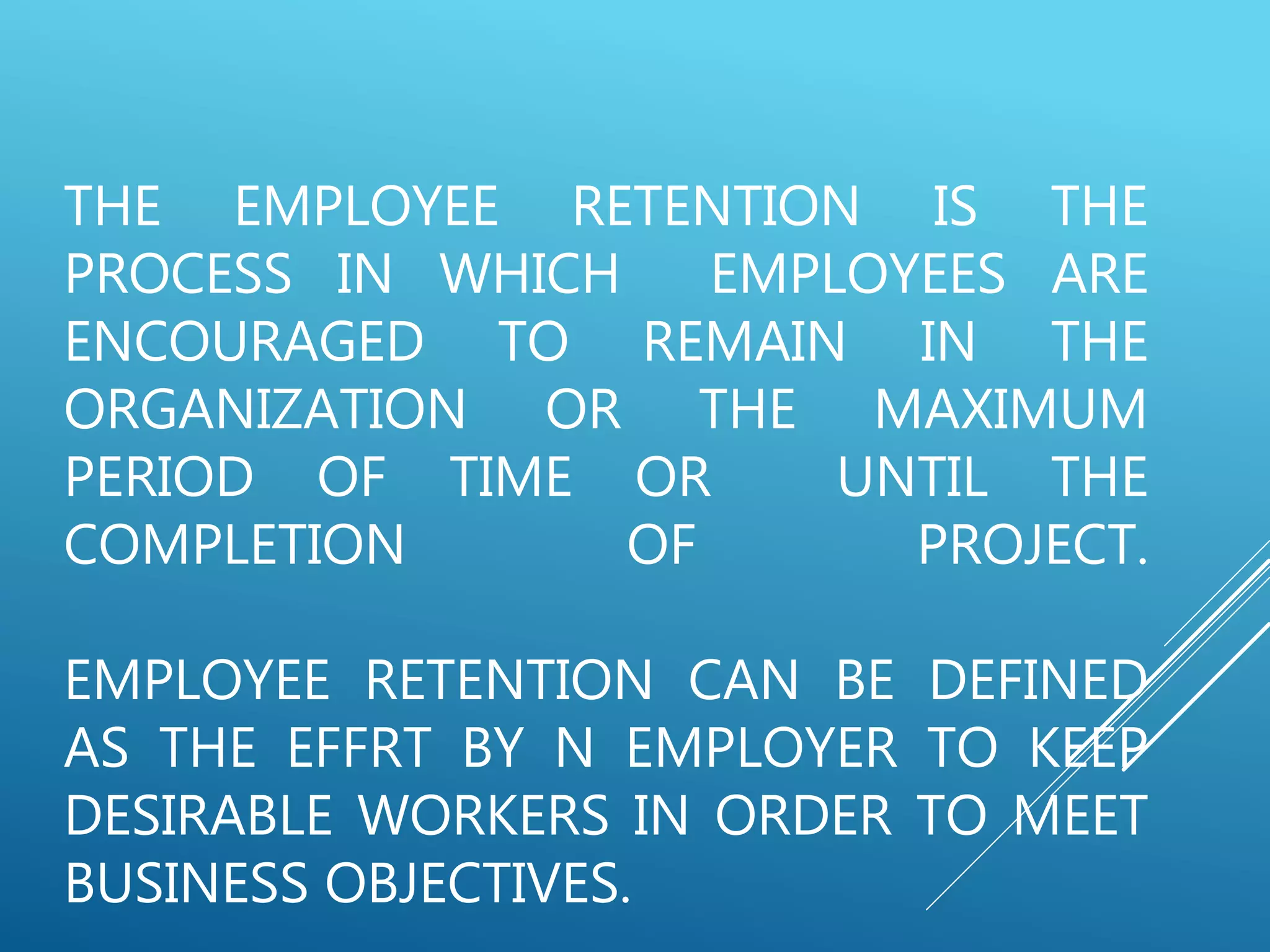 HRM-Employee Retention | PPTX