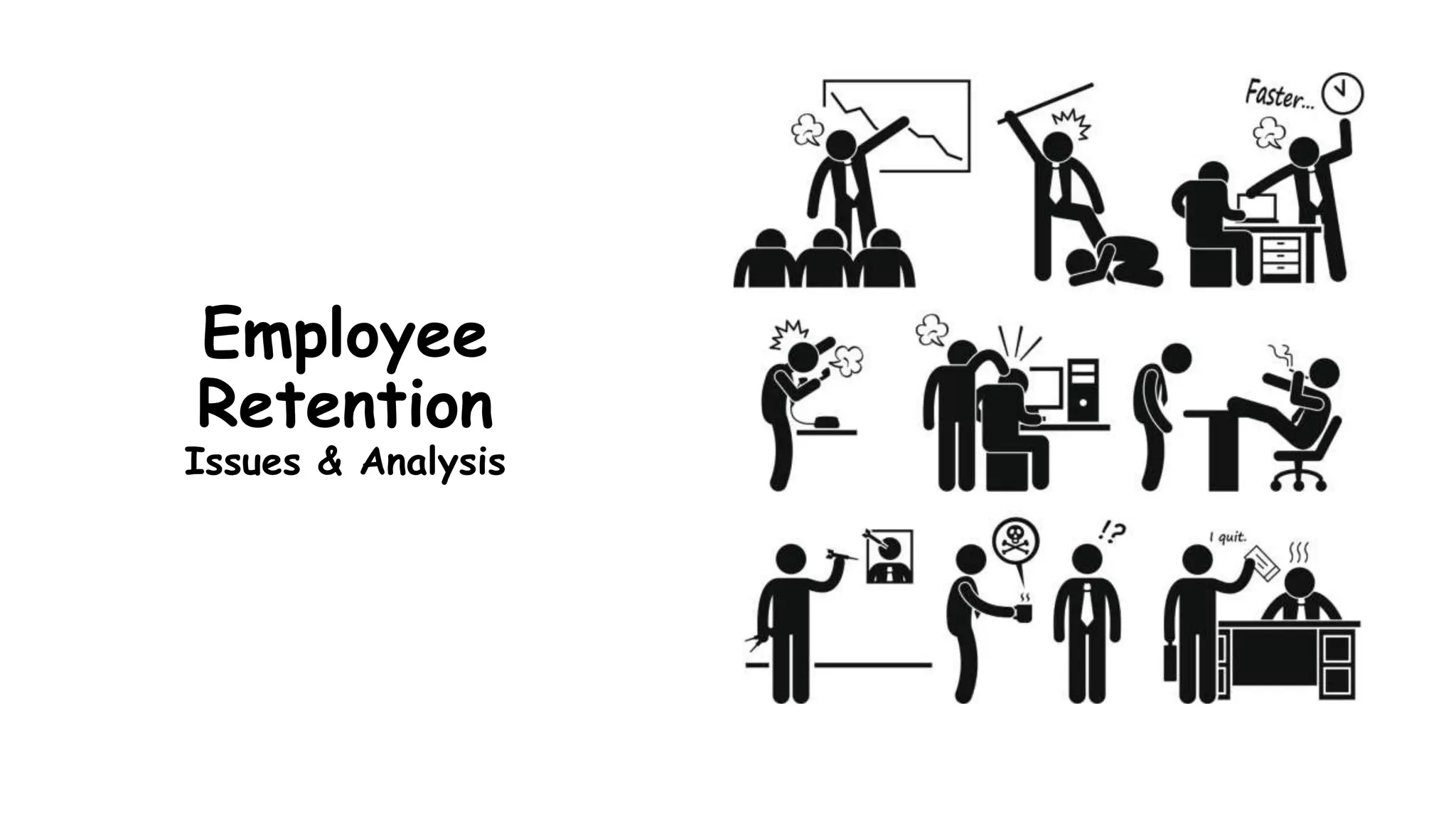 Employee retention issues and analysis | PPTX