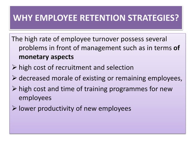 Employee retention strategies trends and challenges | PPTX