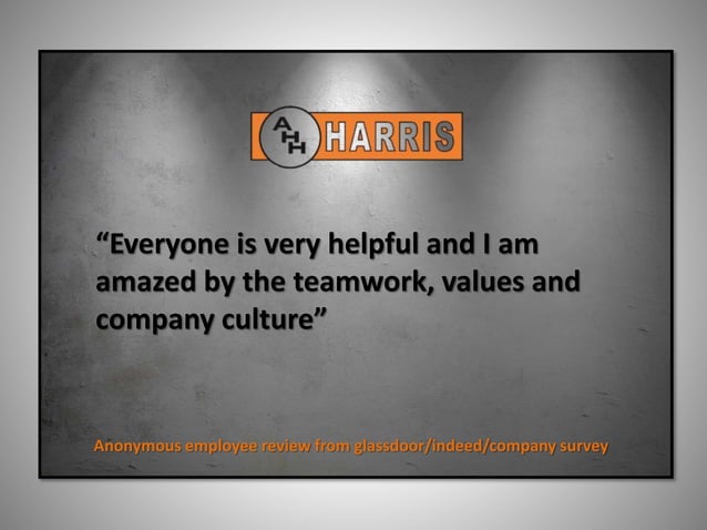 AH Harris & HarMac Employee reviews | PPTX | Human Resources | Business