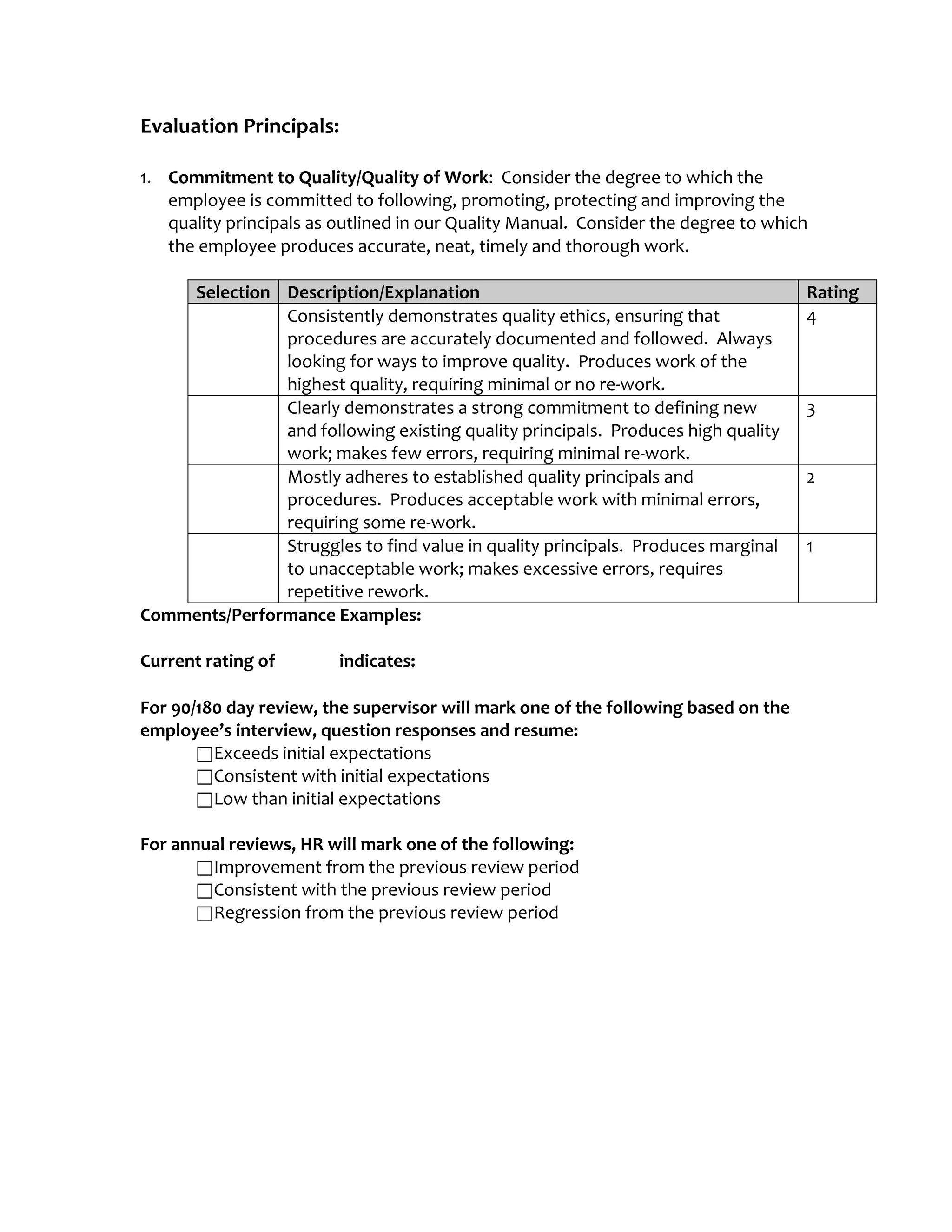 Employee+review+template | PDF