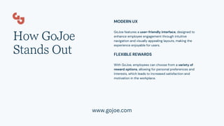 Gojoe – Smart Employee Reward Platforms for Workplace Engagement | PDF