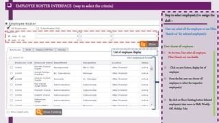 Employee roster | PPTX