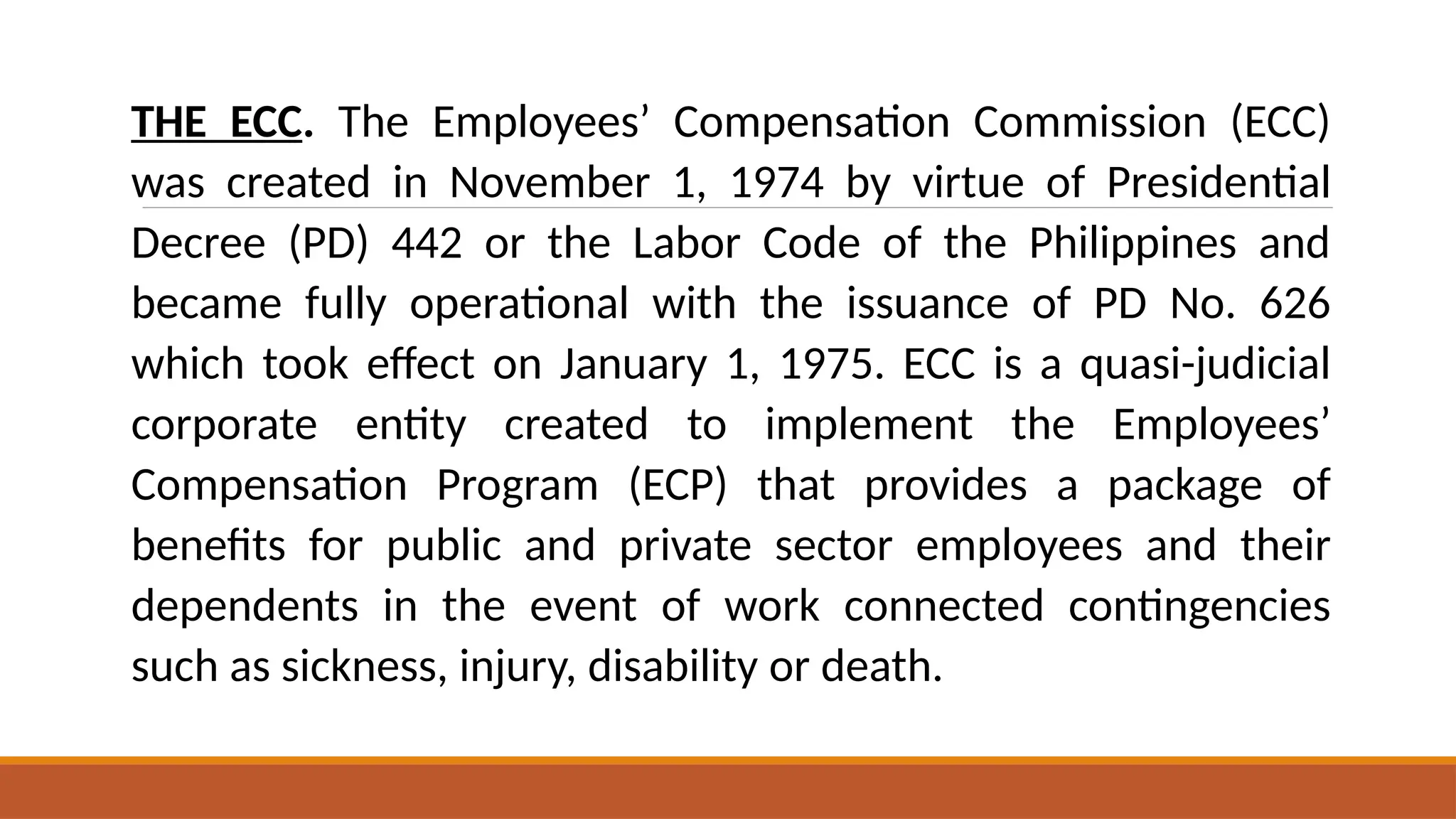 Employees-Compensation-Commission Powerpoint Presentation | PPT