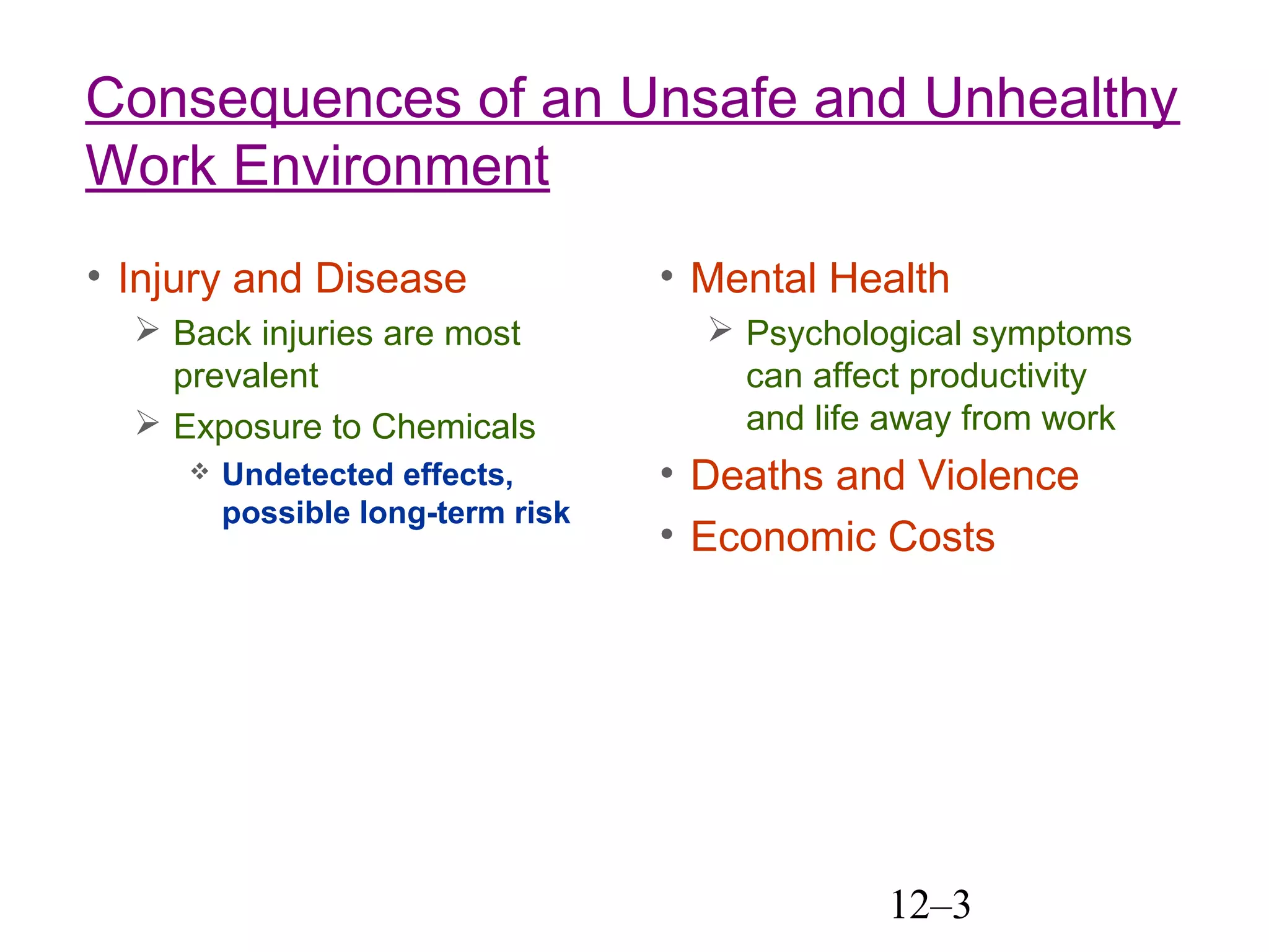 Employee safety and health | PPT