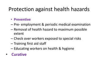 Employee safety and health | PPTX