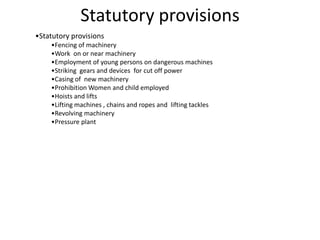 Employee safety and health | PPTX