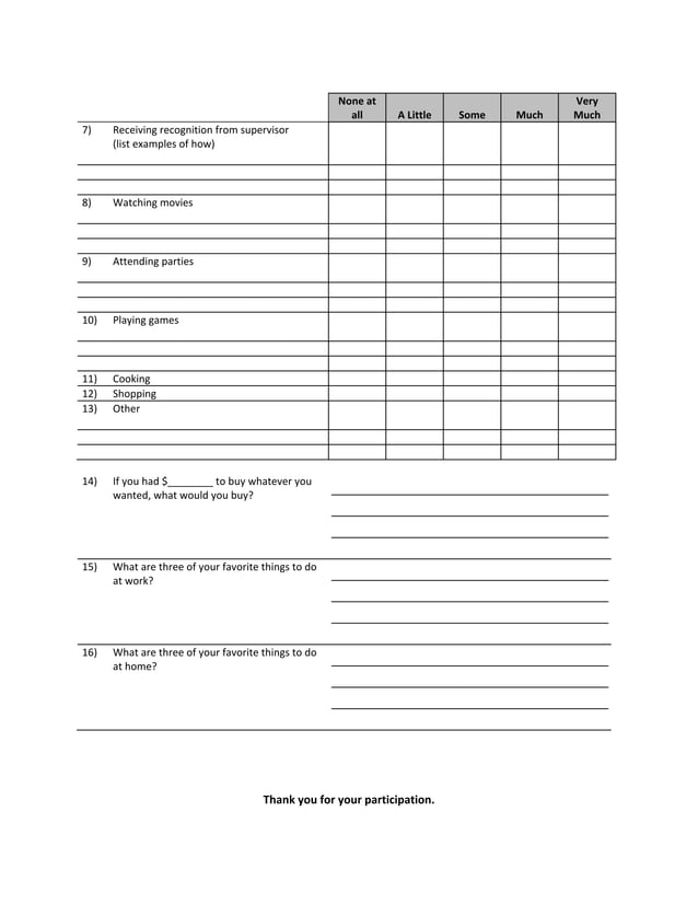 Employee safety incentive plan survey | PDF