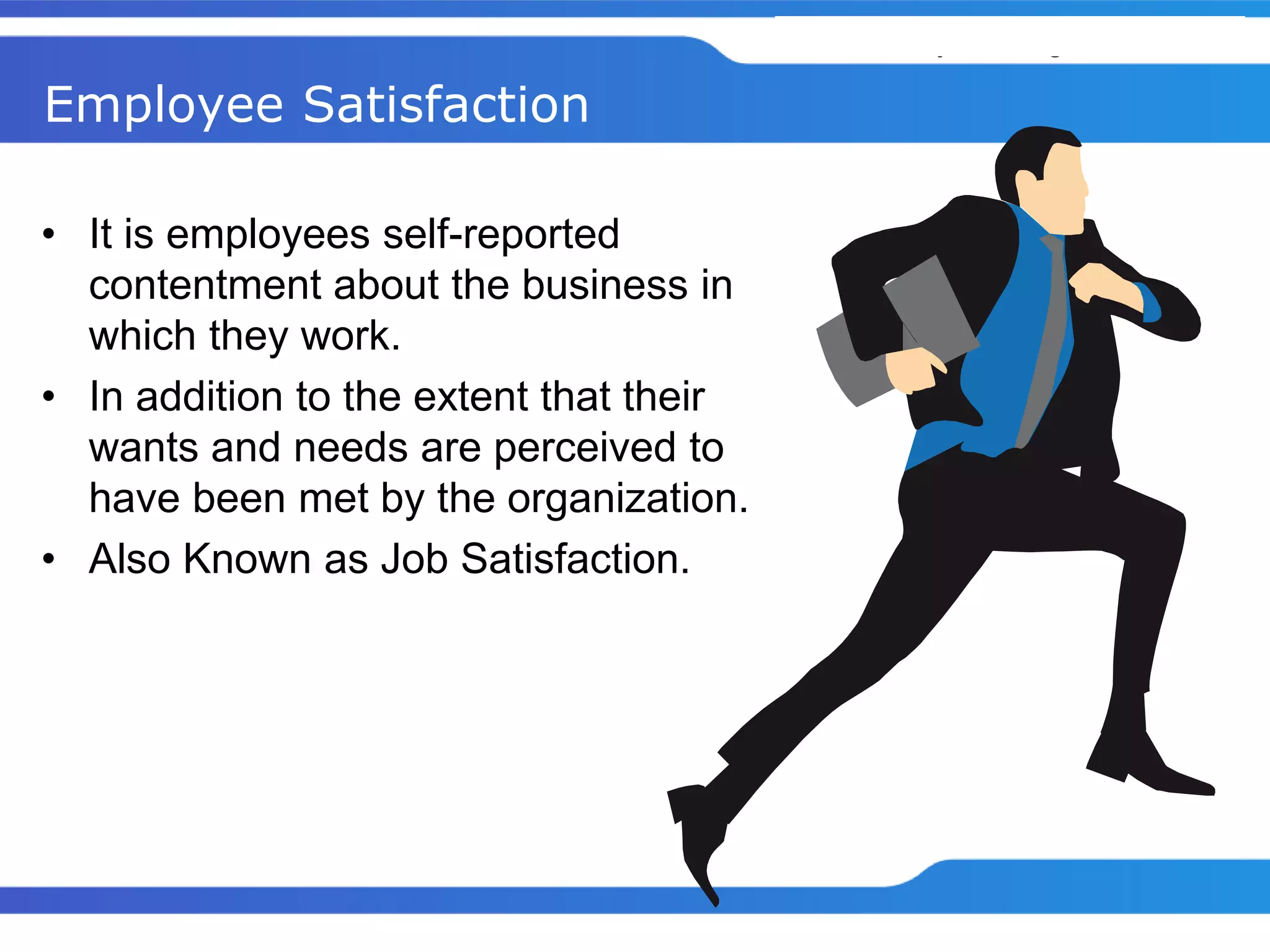 Employee satisfaction with example of Google | PPT