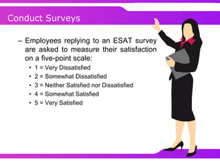 Employee satisfaction with example of Google | PPT