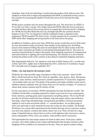 Employee satisfaction a study on spar hypermarkets | PDF