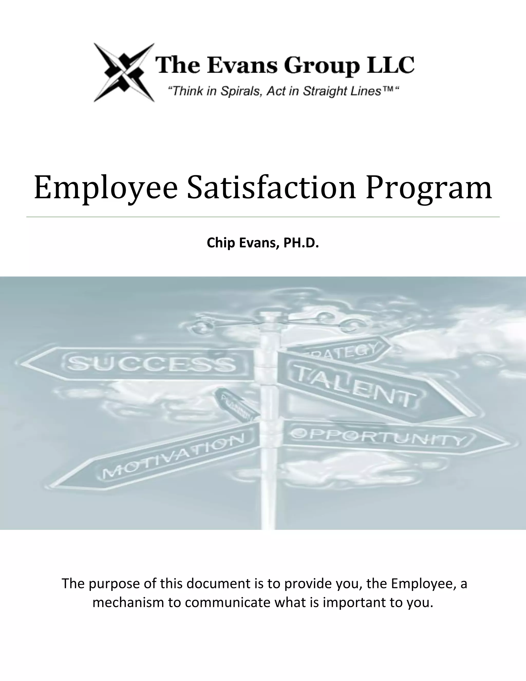Employee satisfaction program | PDF