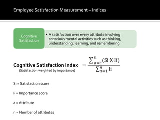 Employee satisfaction survey for xyz company | PPTX