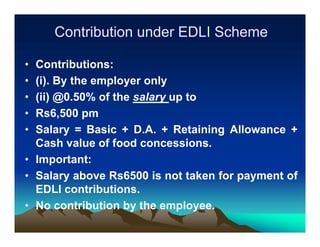 Employees deposit linked insurance scheme 1976 | PDF