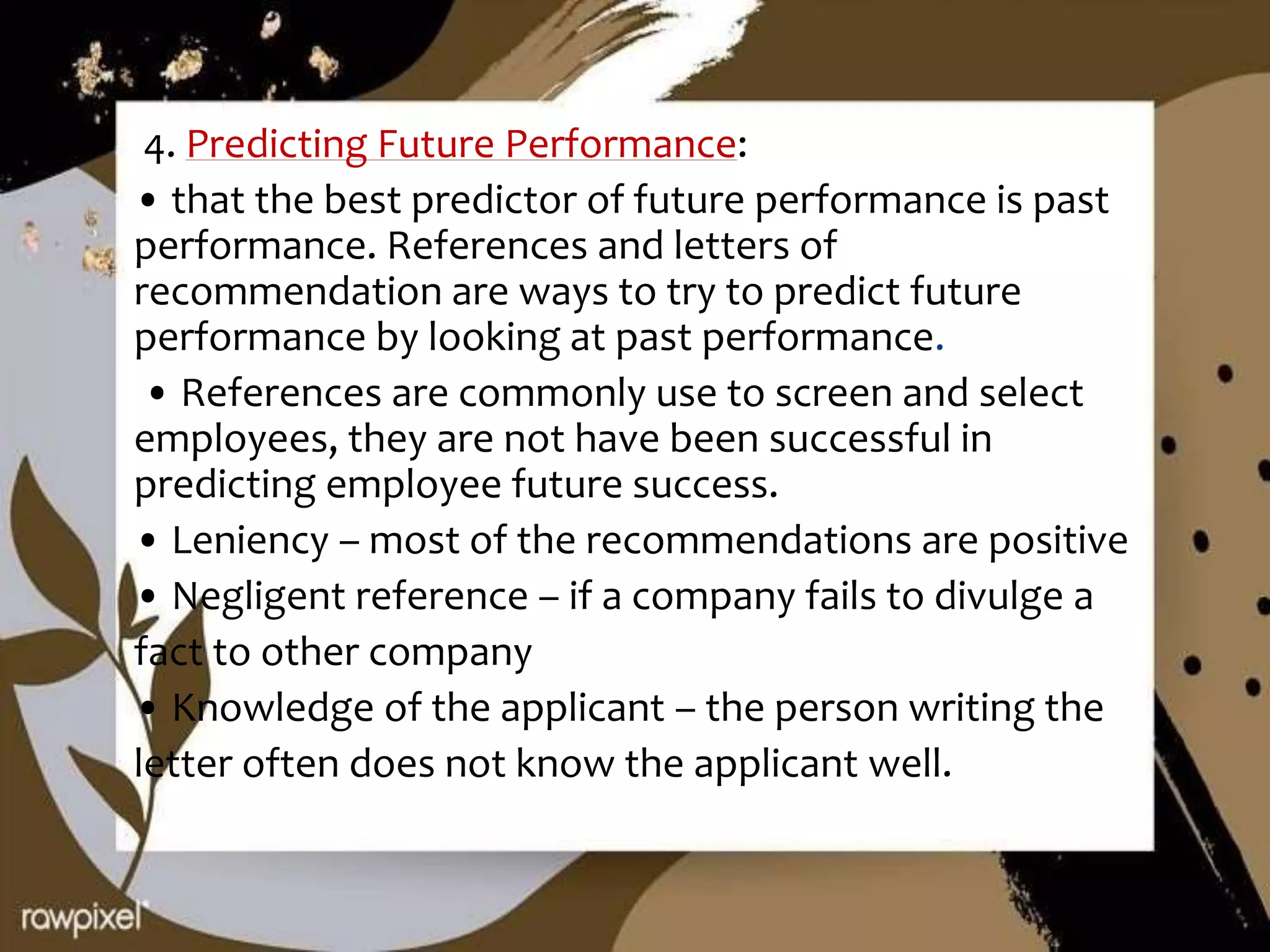 Employee Selection and References.pptx