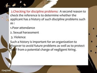 Employee Selection and References.pptx