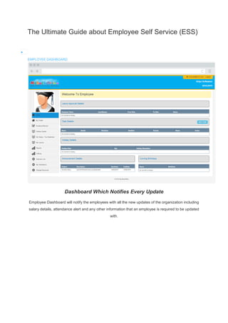 Employee self service | PDF | Resume Writing and Advice | Job Search